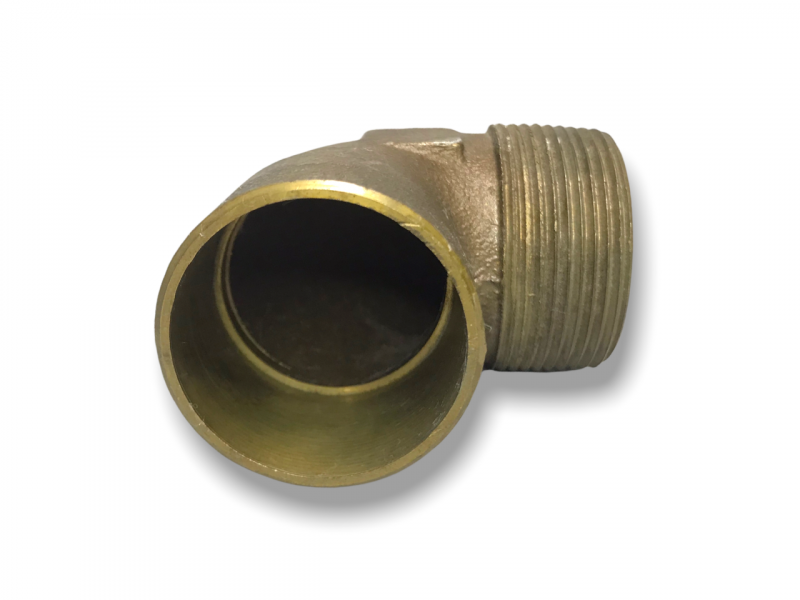 CODO ROSCA EXTERIOR DE COBRE 1 1/2″ X 90° PARA AGUA – Barata del Valle