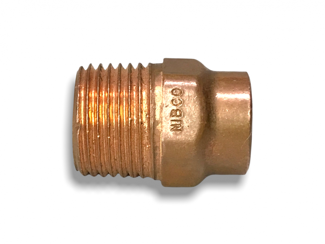 CONECTOR ROSCA EXTERIOR DE COBRE 3/8″ PARA AGUA – Barata del Valle