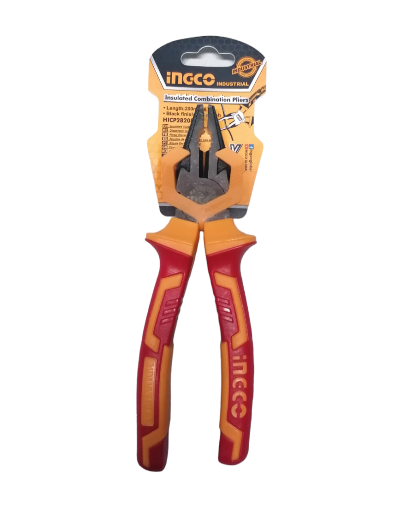 PINZA PARA ELECTRICISTA 8″ MANGO DIELECTRICO 1000V (HICP28208) – Barata ...