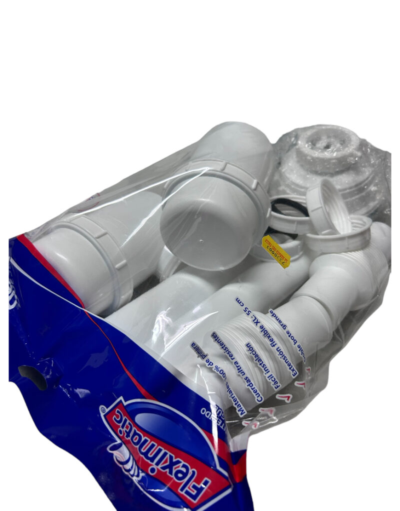 CESPOL FLEXIBLE DOBLE CON CONTRACANASTA Y EXTNSION DE HASTA 55 CMS PARA ...
