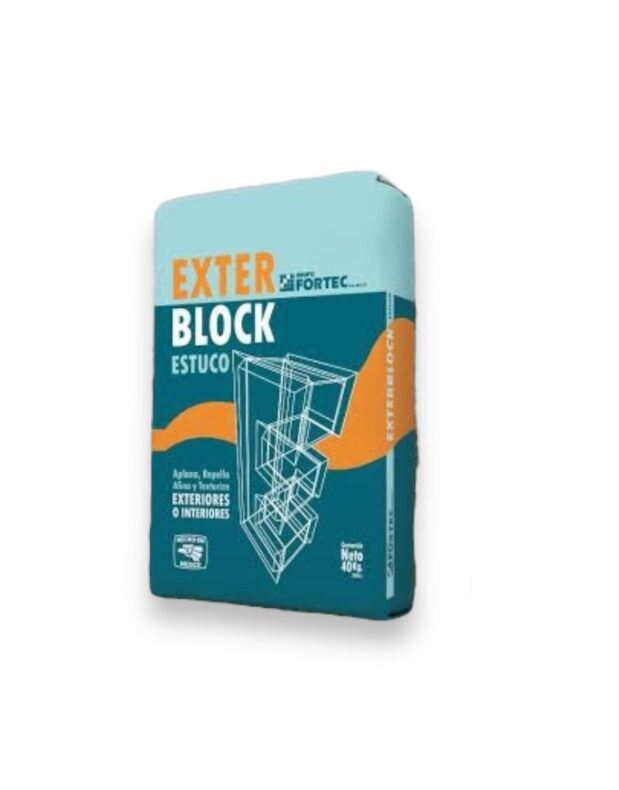 EXTERBLOCK STUCCO C/20 KG – Barata del Valle